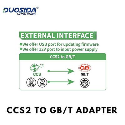 CCS2 to GB/T Adapter 轉接器 | Duosida